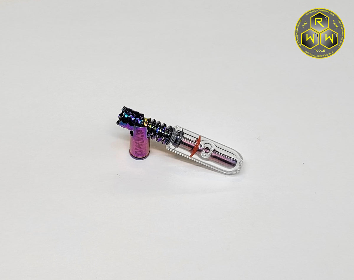DVS08 Mini Glass Vapcap Stem with XXL Condenser - Gold, Blue or Lavend ...