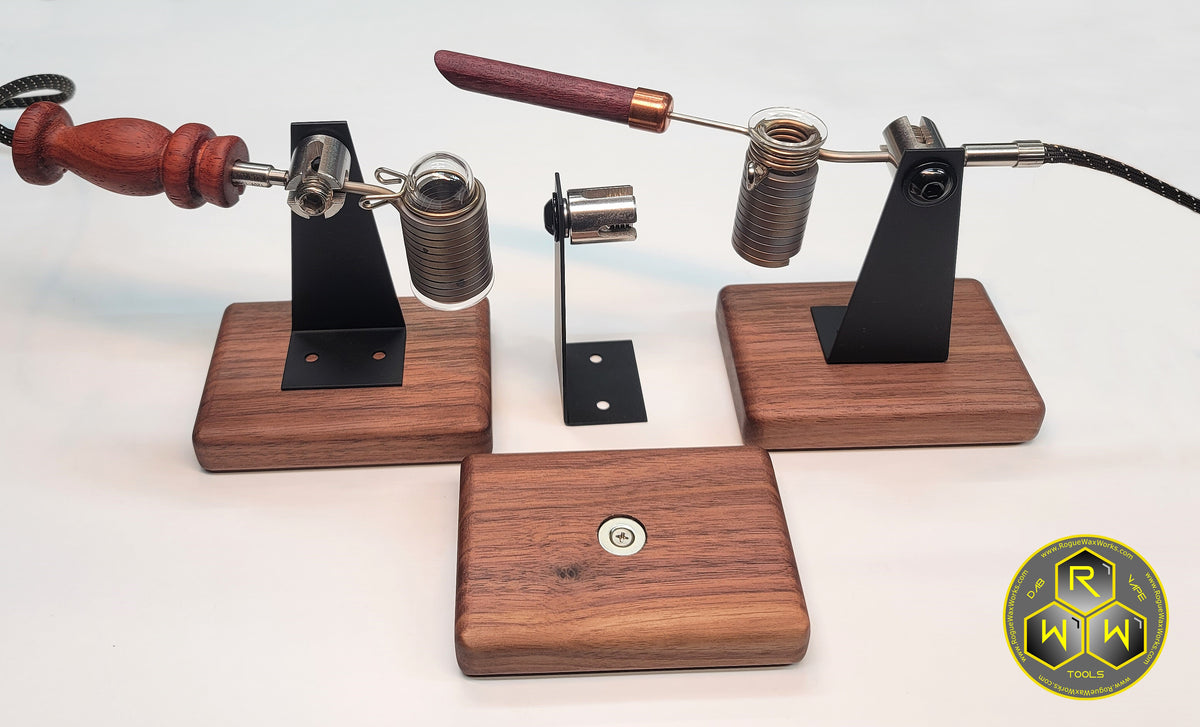 WS06 Wireless Coil Stand - Walnut & Padauk Wood – TRWW